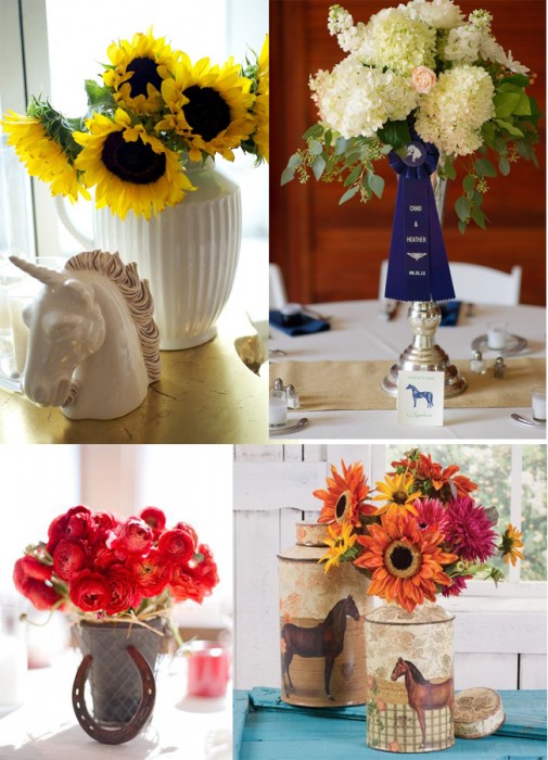 8 Easy Equestrian Centerpieces | Horses & Heels