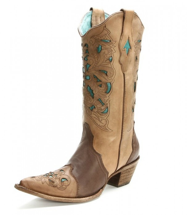Corral Laser Cutout Boots | Horses & Heels