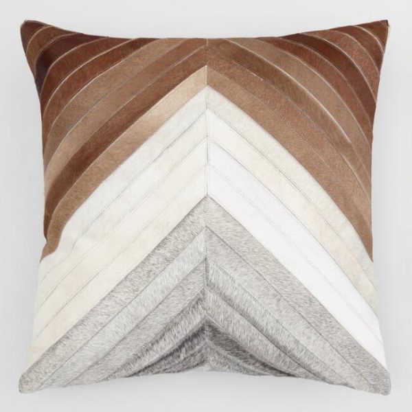 Southwest Inspired Cowhide Throw Pillows - Horses & Heels