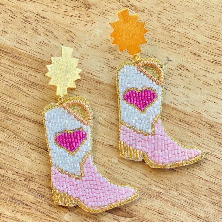 Modern & Bold Earrings with Western Style - Horses & Heels
